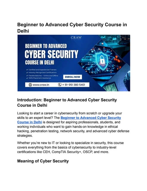 What is Cyber Security? | Introduction to Cyber Security | Cyber ...