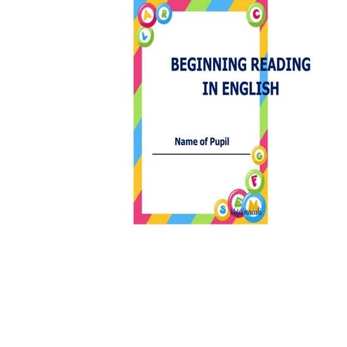 Beginning Reading In English by Teacher ED | DOCX | Desserts and Baking ...