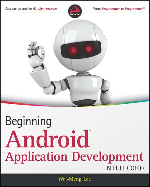 Beginning android application development wei meng lee | PDF Beginning android application development wei meng lee | PDF