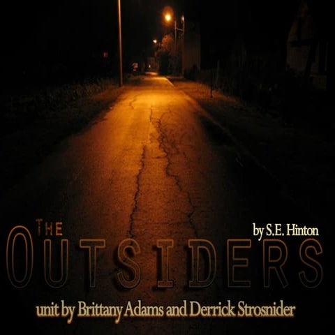 Beginning Outsiders | PPT | Fiction | Books and Literature