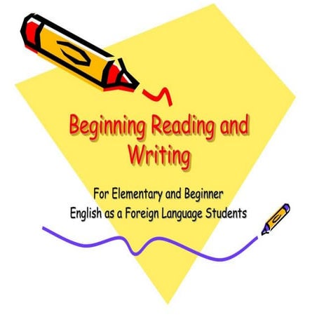 Beginning Reading And Writing | PDF