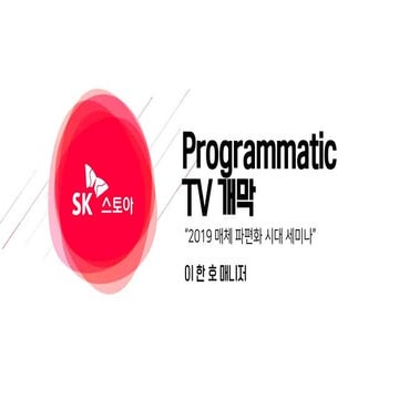Begin programmatic tv from btv in korea | PPT