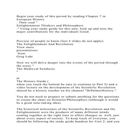 Age of Enlightenment | PPT