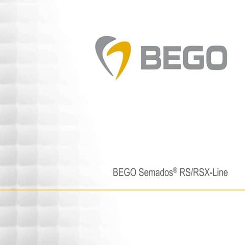BEGO Semados® RS/RSX-Line | PPTX