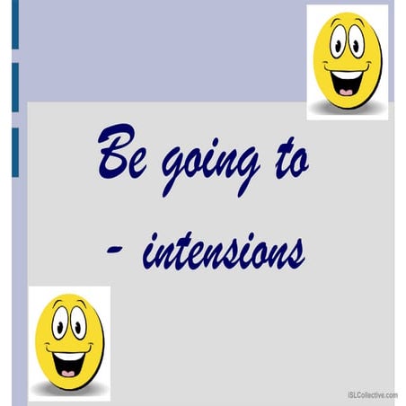 be going to - future - english - basic 20 | PPT