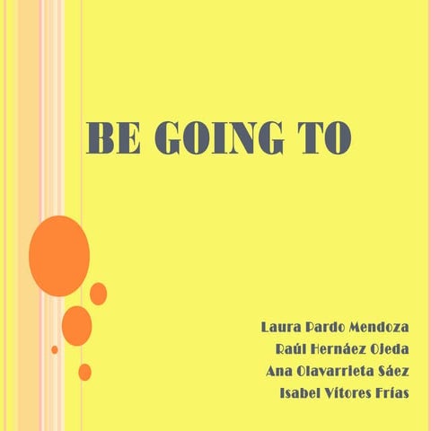 Be Going To | PPT