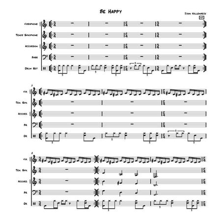 Be happy score | PDF | Jazz | Music