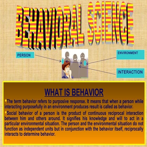 Behavior. | PPT