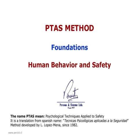 Behavior And Safety | PPT