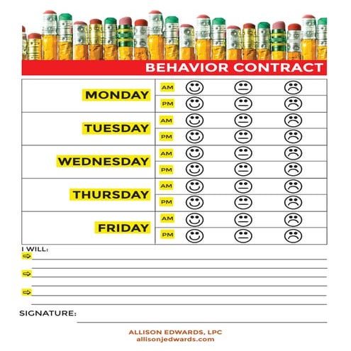 Behavior contract | PDF