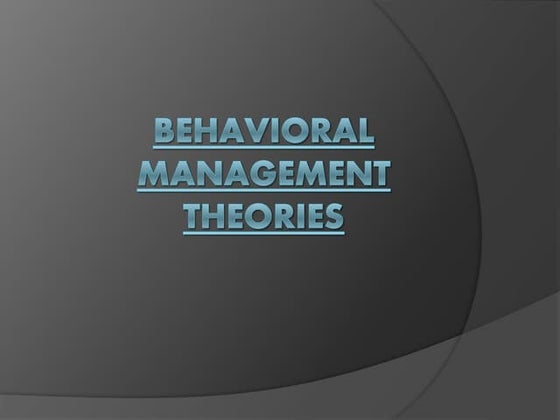 Organizational theories | PPT