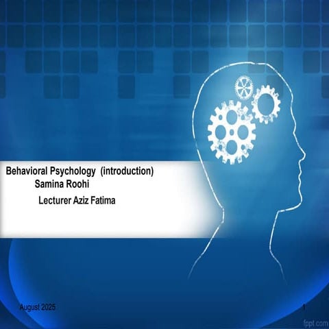 psychological perspectives | PPT