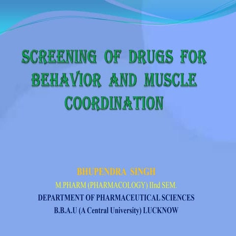 Functional observation battery tests | DOCX