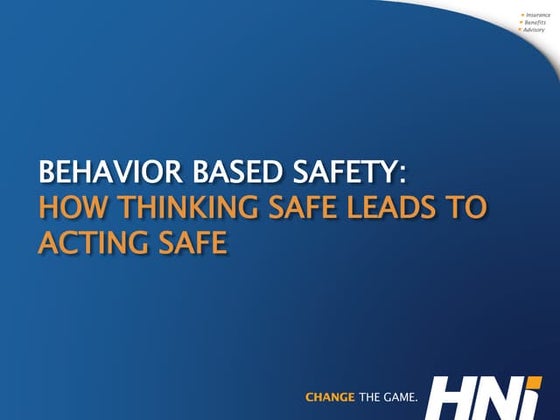 Safety Culture Power Point | PPT