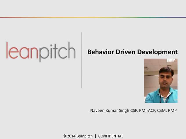 Behavior driven development - cucumber, Junit and java | PPT Behavior driven development - cucumber, Junit and java | PPT