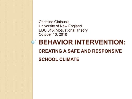 Behavior theory Concepts | PDF