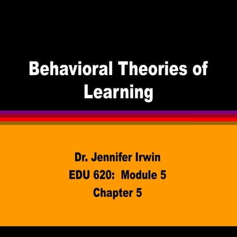 Behaviorism | PPT