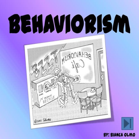 Behaviorism | PPTX