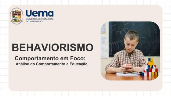 Teoria do Behaviorismo de Skinner | PPT