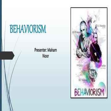 BEHAVIORISM ppt.pptx