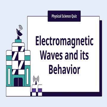 Behavior of Electromagnetic Waves Quiz Presentation in Violet Light ...