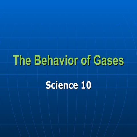 behavior_of_gases_core is important to study | PPT | Chemistry | Science