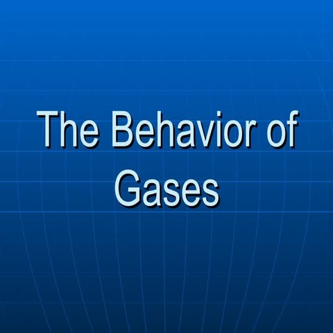 behavior_of_gases_core class lecture and discussion | PPT