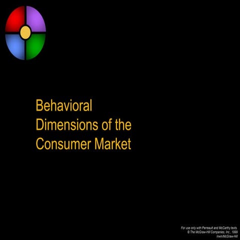 New Trends in Behavioral Dimensions in Consumer Behavior | PPT