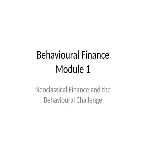 Behavioural_Finance_Module_1.pptx introduction | PPTX