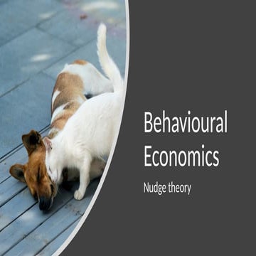 Behavioural_Nudges in Economics for Grade 11 | PPTX