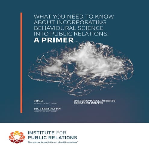 Behavioural science report | PDF