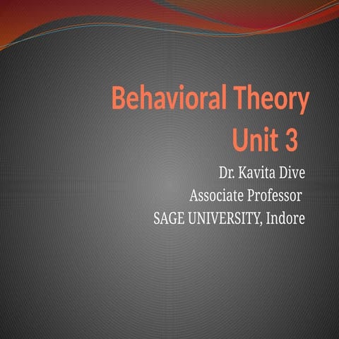 Behavioural Theory Theory of leadershipunit 3.pptx