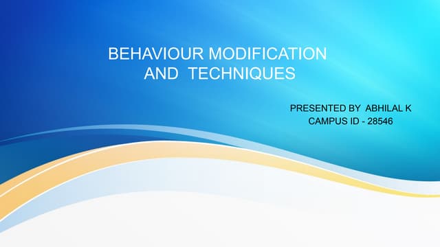 techniques of behavior modifications.pptx