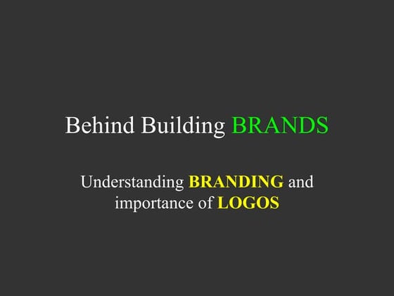 Decoding the Secrets Behind Famous Logos | PPT