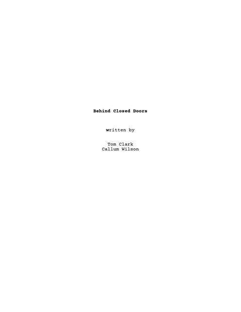 After hours script | DOCX