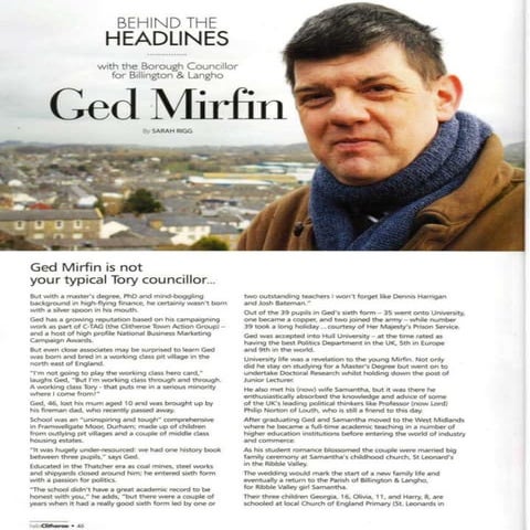 Behind the headlines ged mirfin | PPTX
