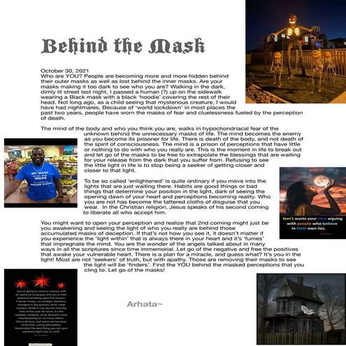 Behind the Mask | PDF