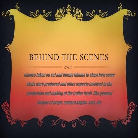 Behind the scenes | PPTX