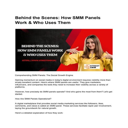 Behind the Scenes_ How SMM Panels Work & Who Uses Them.pdf