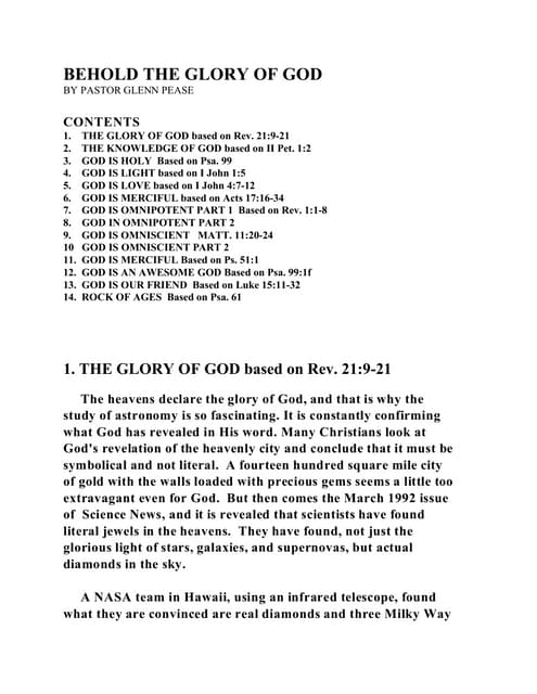 God's Grandeur - Analysis | DOCX