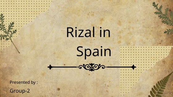 Chapter 17 - Rizal's Life Works and Writings | PPTX