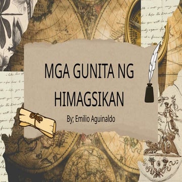 Mga Gunita ng Himagsikan | PPTX