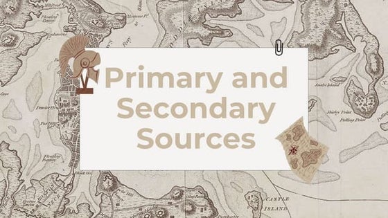 Primary and Secondary Sources | ODP | Secondary Education | Education