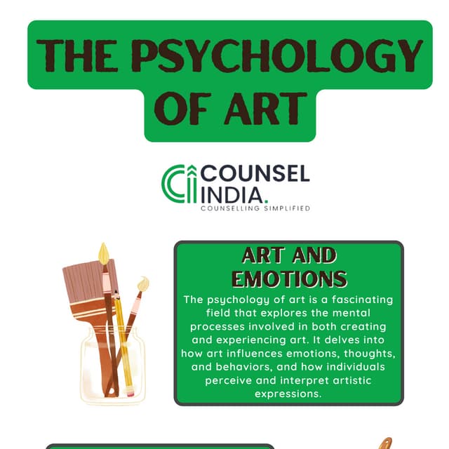 Art and Psychology: Exploring Connections | PDF