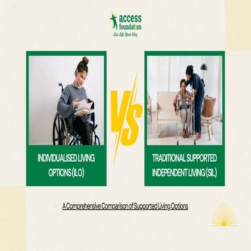 Individualised Living Options (ILO) vs. Traditional Supported ...