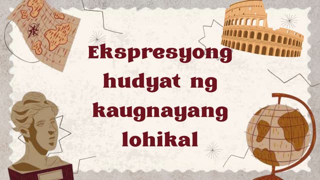 [FILIPINO 8] - Kaugnayang Lohikal | PPTX