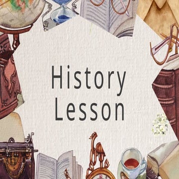 Beige and White Vintage History Lesson Education Presentation.pptx