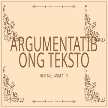 Comprehensive Guide to Argumentative Texts: Definition, Characteristics ...