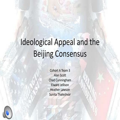 Beijing consensus narrates | PPTX