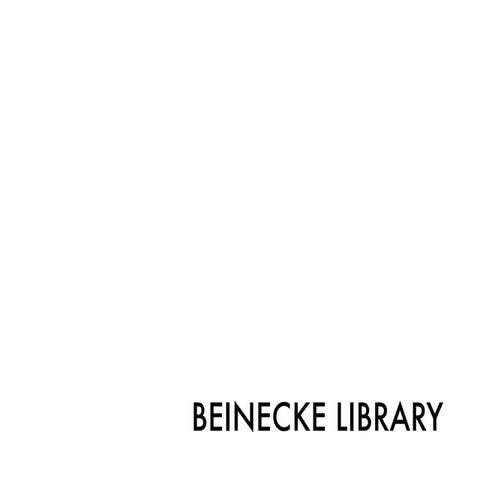 Beinecke library pdf | PDF